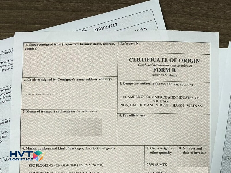 C/O form B: Khái niệm, tiêu chí và cách kê khai